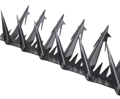 China 2mm Wall Thickness Anti-Climb Security Spikes with Powder Coating - Medium Size Stainless Steel Fence Protection for sale