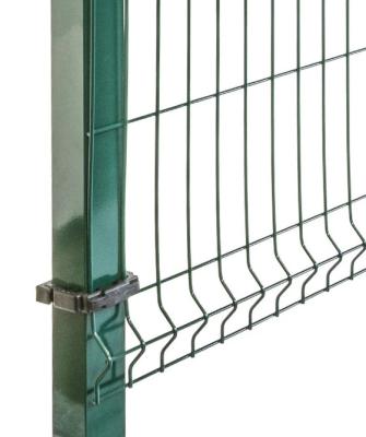 China Custom Welded Steel Fence Panel 1.8m Height 2.4m Width with Powder Coated Anti-Rust Surface Treatment for sale