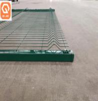 China Custom Powder Coated Welded Wire Mesh Fence 1.2-2.4m Height with 1.2-3.2mm Steel Thickness for Home Garden Security for sale