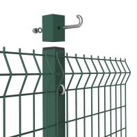 China 3D Panel Fence with PVC Coating - 50x200mm Mesh, 4.0mm Wire Thickness for Airport Security and Garden Protection for sale