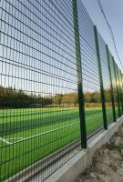 China 3D Panel Fence with PVC Coating - 50x200mm Mesh, 4.0mm Wire Thickness for Airport Security and Garden Protection for sale