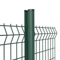 China 3D Curved Welded Mesh Security Fence Panel 2000-2900mm Width with 3.0-5.0mm Wire Thickness for Industrial Protection for sale