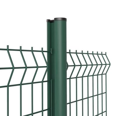 China 3D Curved Welded Mesh Security Fence Panel 2000-2900mm Width with 3.0-5.0mm Wire Thickness for Industrial Protection for sale