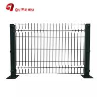 China PVC Coated 50x200mm 3D Bending Curved Welded Wire Mesh Fence Panel - 2000-3000mm Width, 630-2430mm Height for sale