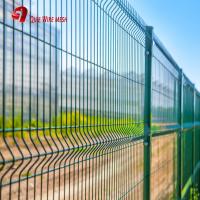 China 1.8 M High 3d Curved Metal Welded Steel Iron Wire Mesh Fencing for sale