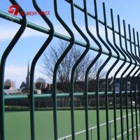 China Chinese factory hot dipped galvanized 6ft tall  3d fence wire mesh for sale