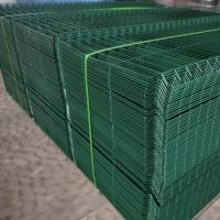 China Garden 2.5MM 3d Iron Galvanized Pvc Coated Welded Wire Fencing Fence for sale