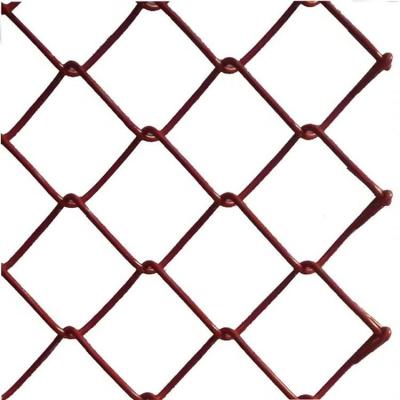 China High Strength Chain Link Fence 2-5mm Wire Diameter with PVC Coating for Security and Garden Applications for sale