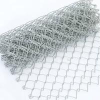China Galvanized Chain Link Fence Panel 6ft Height with 2-5mm Wire Diameter for Temporary and Permanent Boundary Walls for sale