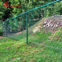 China Sports Playground Garden Diamond Wire Mesh Chain Link Fence for sale