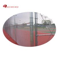 China PVC Coated Fence Chain Link Fencing Wire Mesh Fence for sale