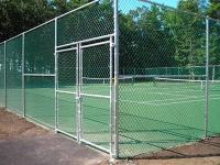 China Hot Dipped Galvanized Fence 60x60mm Pvc Coated Galvanized Chain Link Fence Fabric For Security for sale