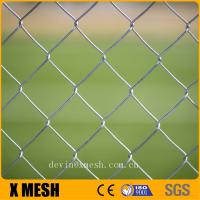 China hot dipped galvanized 9 Gauge Galvanized Diamond chain link Wire Mesh for sale