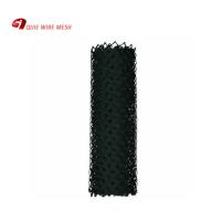 China Black Vinyl 9 Gauge 5 feet coated Chain Link Fence for sale