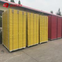 China 6ft x 8ft Construction Temporary Fence Panel with 3.5mm Wire Diameter and Powder Coated Finish for sale