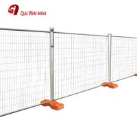 China 6' x 8' Hot Dipped Galvanized Temporary Chain Link Fence Panel - 2.1m Height with 10+ Year Lifespan for sale