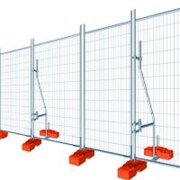 China 6' x 8' Temporary Chain Link Fence Panel - 11 Gauge Wire, 2