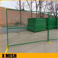 China Movable Mobile Iron Wire Temporary Fence 6ft Height with 3-4mm Wire Diameter for Construction Sites for sale