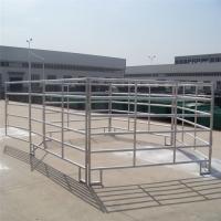 China Hot-Dipped Galvanized Livestock Fence Panels 1.6m-1.8m Height with Corral Gates for Cattle and Horses for sale