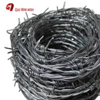 China high quality raw material price barbed wire fence Anti-corrosion bangladesh sheffield barbed wire for sale
