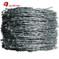 China high quality raw material price barbed wire fence Anti-corrosion bangladesh sheffield barbed wire for sale