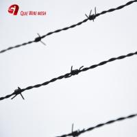 China Hot Dipped Galvanized 16X16 Double Twisted Plastic Prison Barbed Wire Fencing 50kg Barbed Wire Price for sale