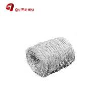China Hot Dipped Galvanized 16X16 Double Twisted Plastic Prison Barbed Wire Fencing 50kg Barbed Wire Price for sale