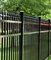 China Custom Powder Coated Anti-Rust Welded Steel Fence 1.2-2.4m Height with 1.2-3.2mm Thickness Options for sale