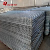 China 25mmx25mm Opening welded wire mesh door panel For Building for sale