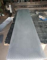 China Hot-Dipped Galvanized Expanded Metal Gothic Mesh 3.0mm Thick 2400x1200mm Sheet Size for sale