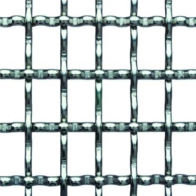 China Galvanized Stainless Steel Crimped Wire Mesh for Crusher Screen - 8-14 Day Delivery - Custom Sizes Available for sale