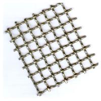 China Stainless Steel Crimped Wire Mesh 4.8mm Wire Diameter 20.6mm Aperture High Hardness Industrial Screen for sale