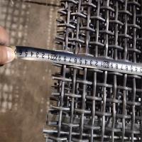 China Crimped Woven Wire Mesh Mine Galvanized Screen Mesh Crimped Wire Mesh Sand Gravel Crusher Hooked Vibrating for sale