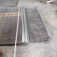 China Crimped Square Woven Wire Mesh 1x1 Mesh 20mm Opening Wire Screen Mesh Aluminum Crimped For Pig Raising for sale
