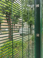 China 358 Anti Climb Clear View Welded Wire Mesh Fence 76.2x12.7mm Hole Size 3.0-5.0mm Wire Thickness for sale