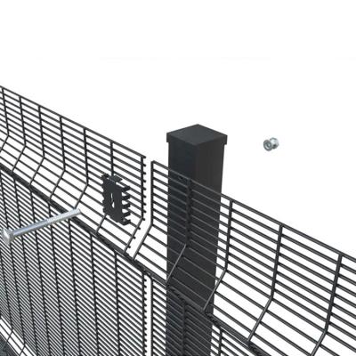 China Custom 358 High Security Anti-Climb Fence 3.0-5.0mm Wire Thickness 76.2×12.7mm Mesh Size for sale