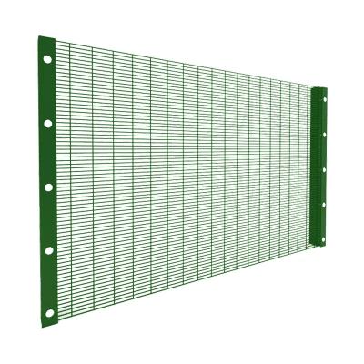China PVC Coated Galvanized 358 Mesh Security Fence Panel - 3.0-5.0mm Wire Thickness, 76.2x12.7mm Mesh Size, Anti-Climb & Anti-Cut Design for sale