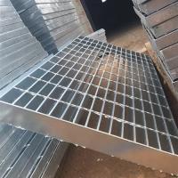 China QIJIE Serrated Forgebar Steel Grating 30 40 60 Series with Hot Dip Galvanized Finish for sale