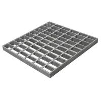 China 30x5mm Serrated Steel Grating - Hot Dip Galvanized Heavy Duty Bar Grating with 30-100mm Pitch Options for sale