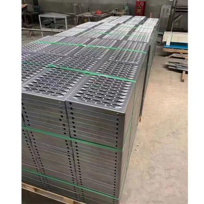China Aluminum Diamond Plank Punched Safety Grating 9-1/4