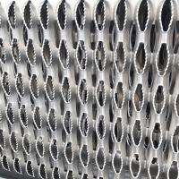 China 11GA Walkway Galvanized Steel Zinc Coated Perforated Grip Strut grating for sale
