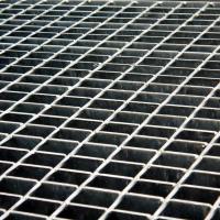 China Metal Building Materials Steel Floor Grating Hot Dipped Galvanized For Walkway for sale