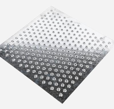 China Customized Galvanized Steel Perforated Metal Mesh with 0.066mm Thickness and Round Hole Patterns for Industrial Filtration for sale