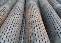 China metal hole filter round hole perforated metal mesh pipe filter for sale