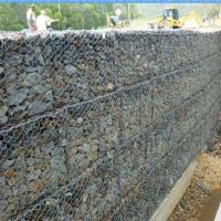 China Galvanized Welded Wire Mesh Gabion Basket 2-4m Length 0.3-1m Height for Erosion Control for sale