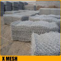 China Heavily Galvanized Gabion Mattress 8x10 Double Twisted Hexagonal Steel Wire for Erosion Control for sale