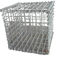 China 200x100x50 Galvanized Welded Gabion Basket for Retaining Walls and Erosion Control with 0.6-4m³ Capacity for sale