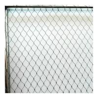China Stainless Steel Wire Rope Mesh 1.0-4.0mm Diameter with 30-200mm Mesh Size for Industrial Applications for sale