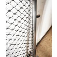 China Stainless Steel Wire Rope Mesh 1.0-4.0mm Diameter with 30-200mm Mesh Size for Industrial Applications for sale