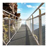 China Stainless Steel Wire Rope Mesh - 1.0mm to 4.0mm Diameter, 30-200mm Mesh Size, 304/316 Grade Custom Options for sale